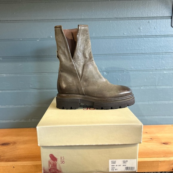 A.S.98 | Shoes | As98 Herman Chunk Platform Boots | Poshmark